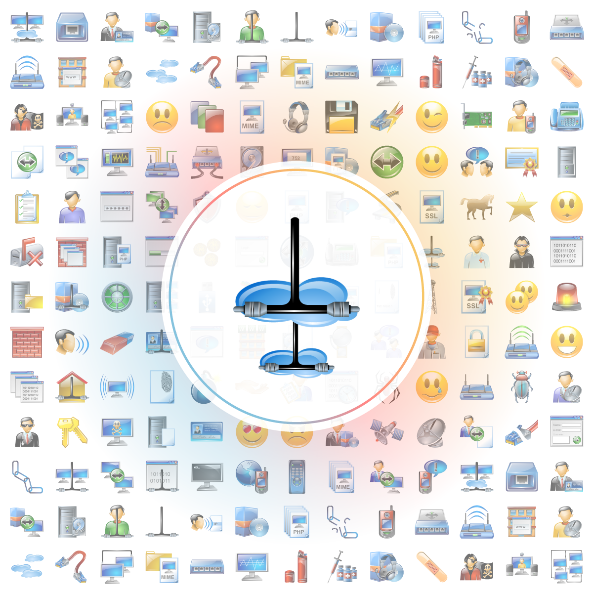 Subnet Icon - Iconshock