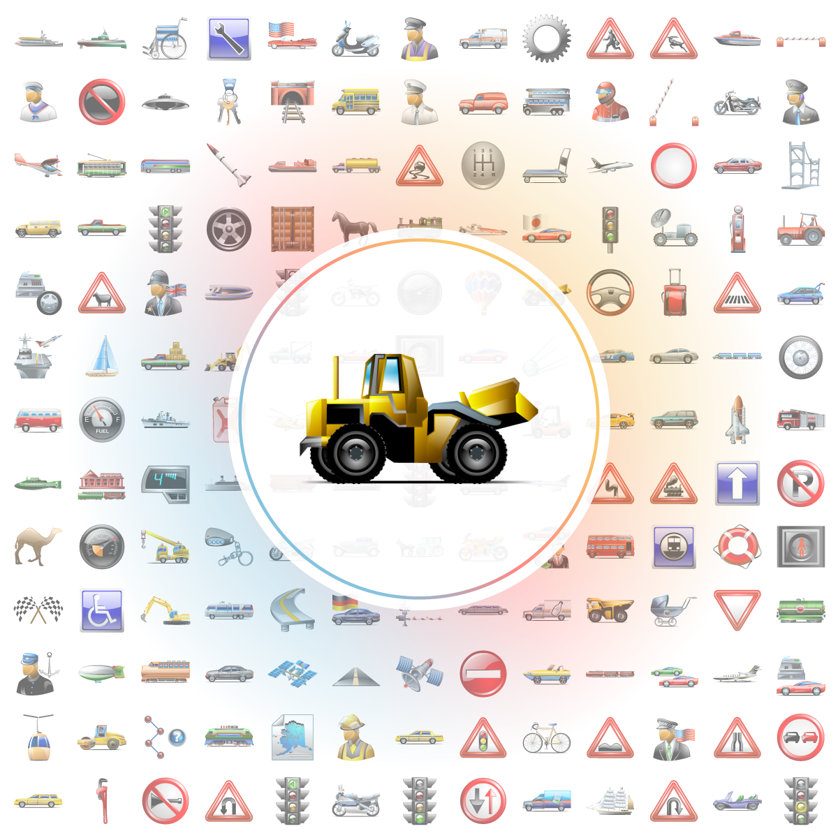 Earthmover Icon - Iconshock
