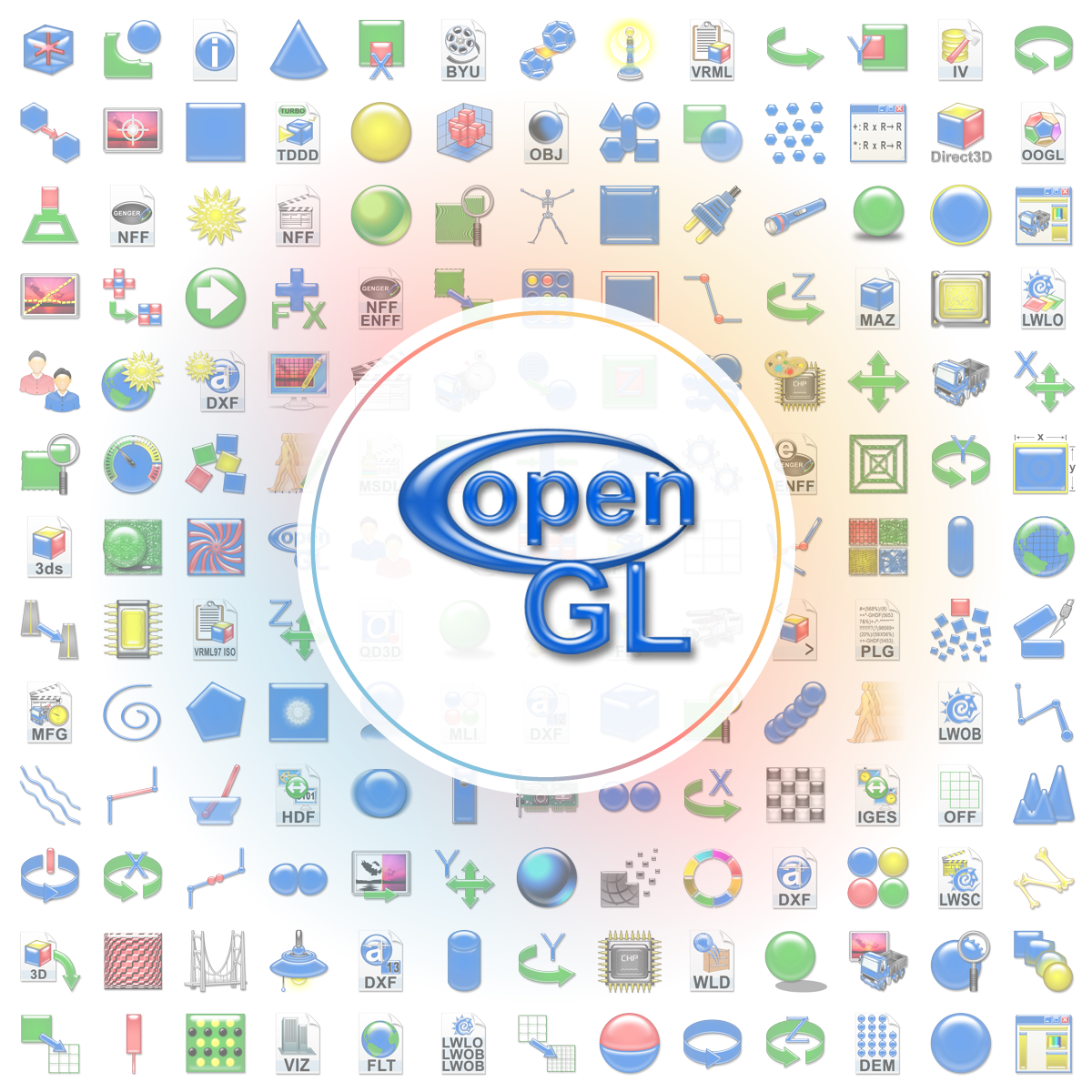 Opengl Icon - Iconshock
