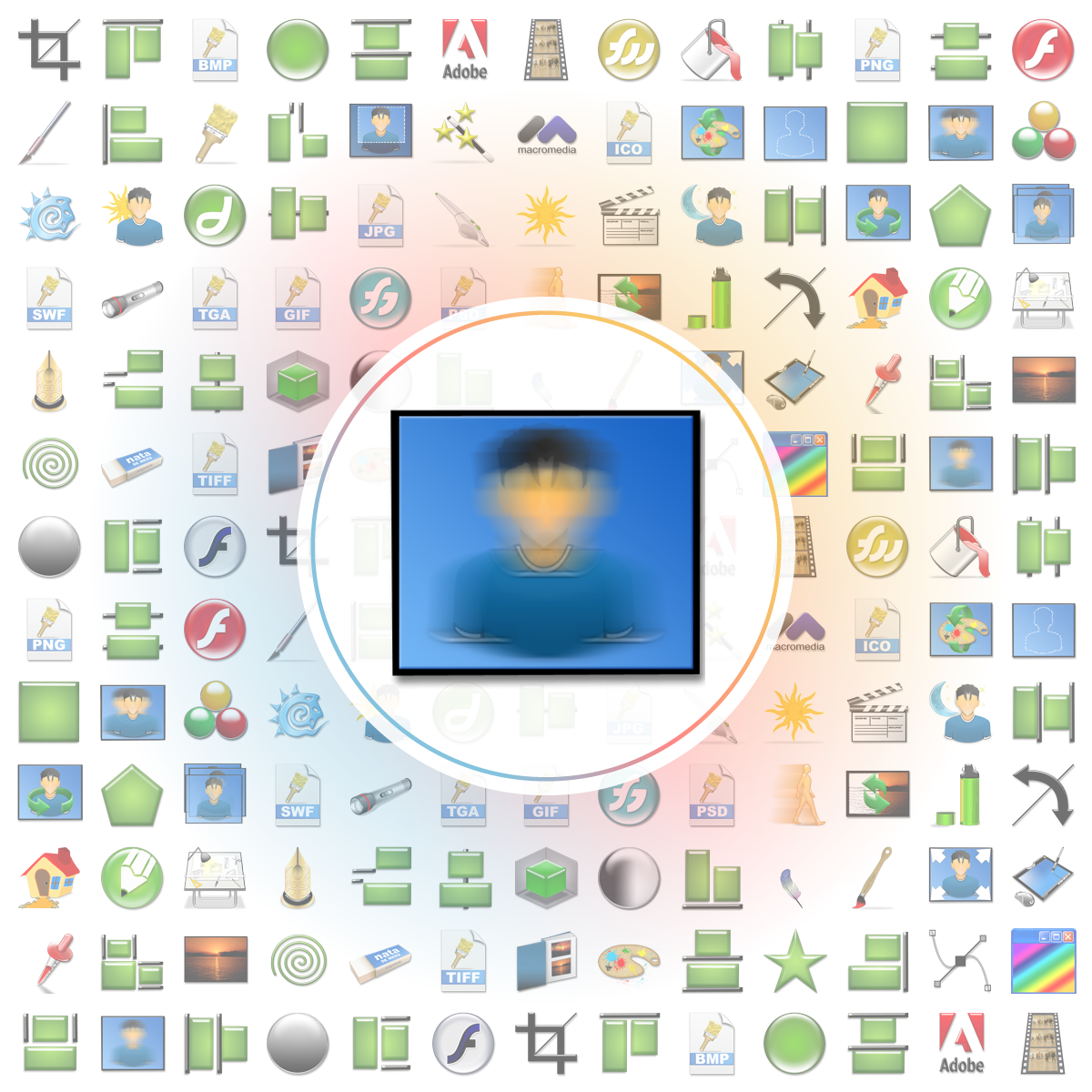 Blur Icon - Iconshock