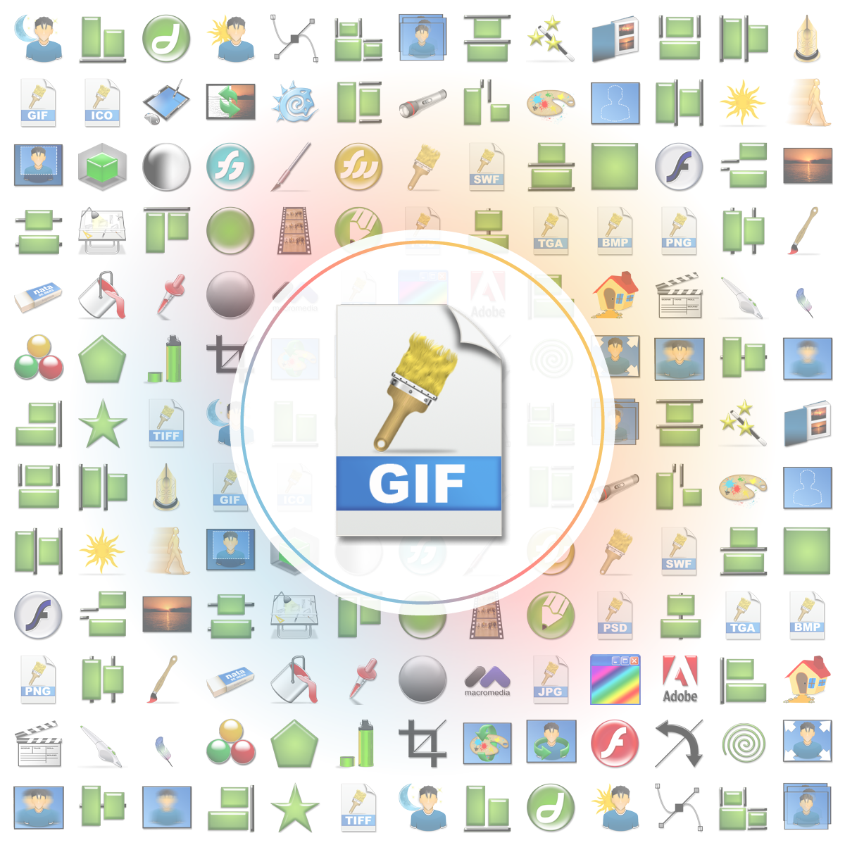 Gif Icon - Iconshock