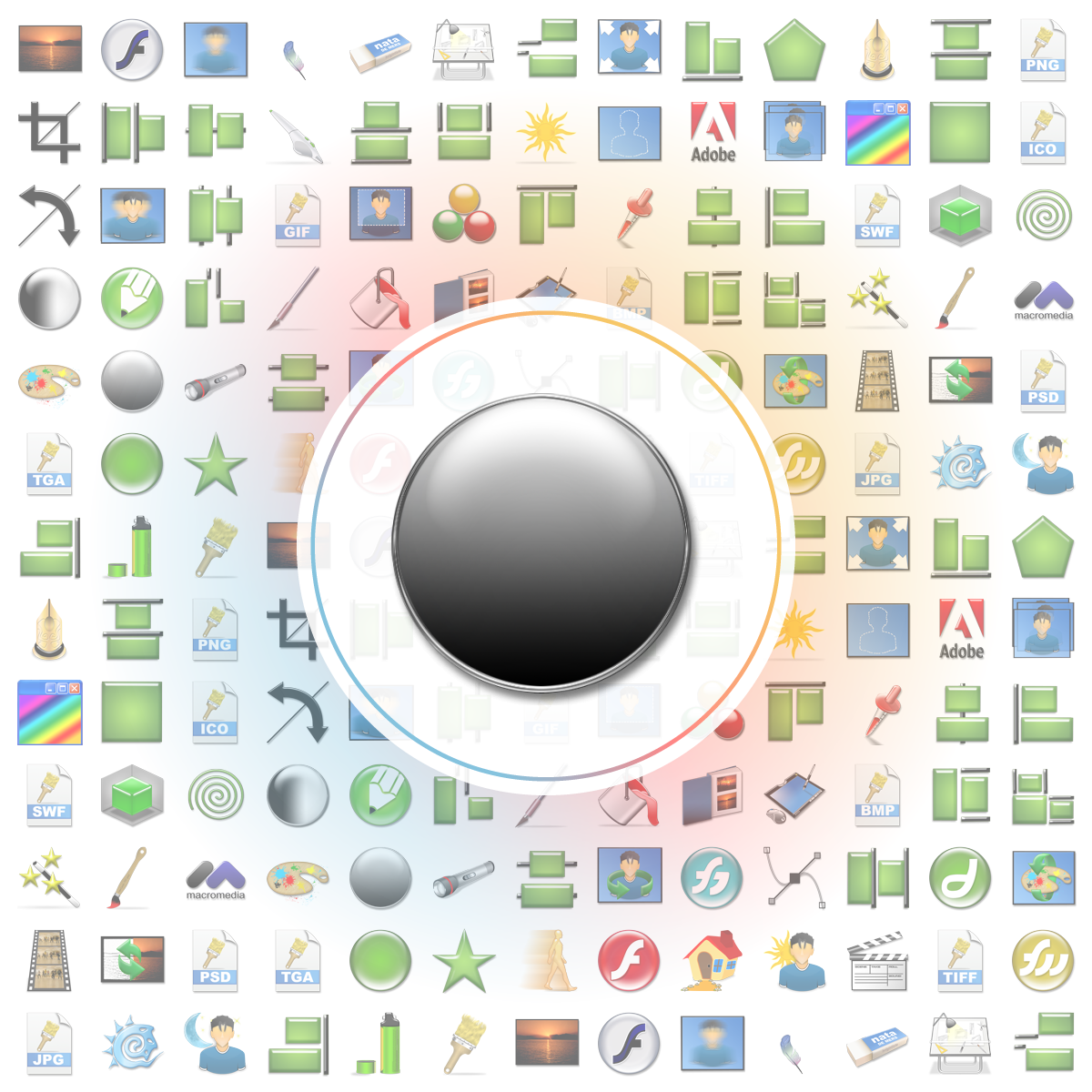 Gradient Icon - Iconshock