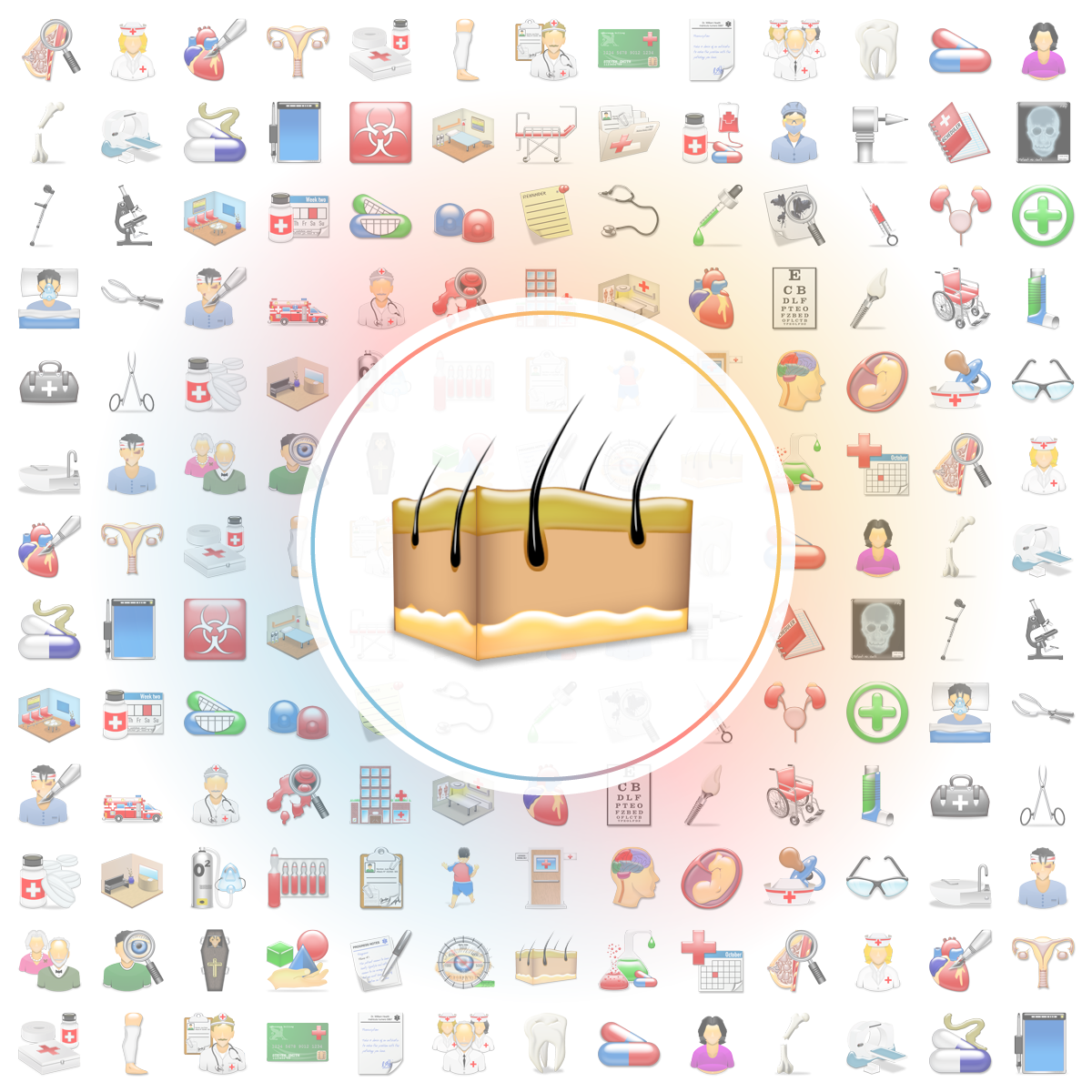 Dermatology Icon - Iconshock