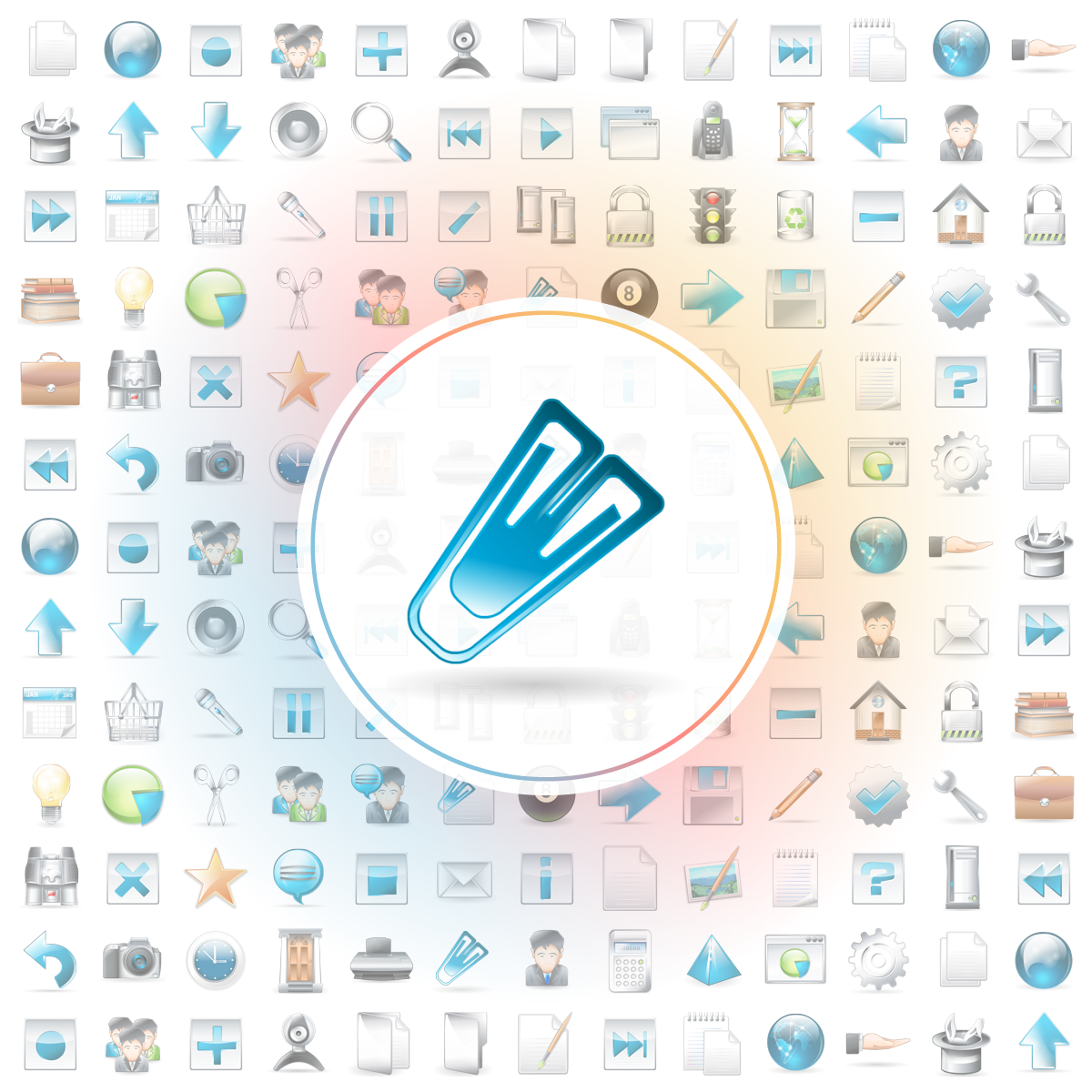 Clip Icon - Iconshock