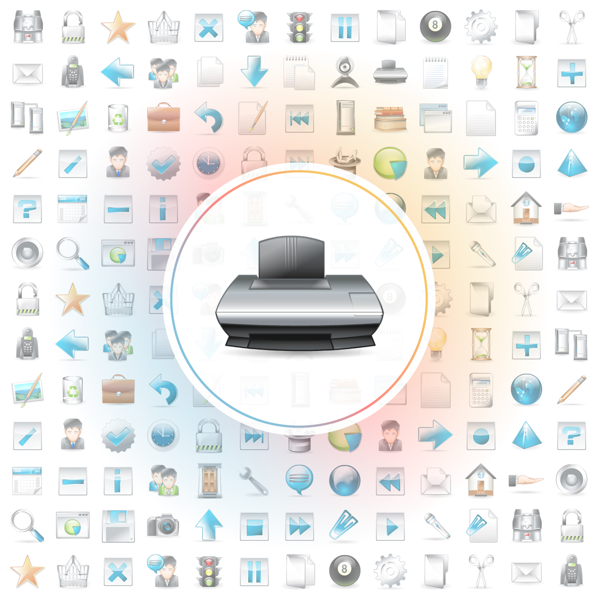 Printer Icon - Iconshock