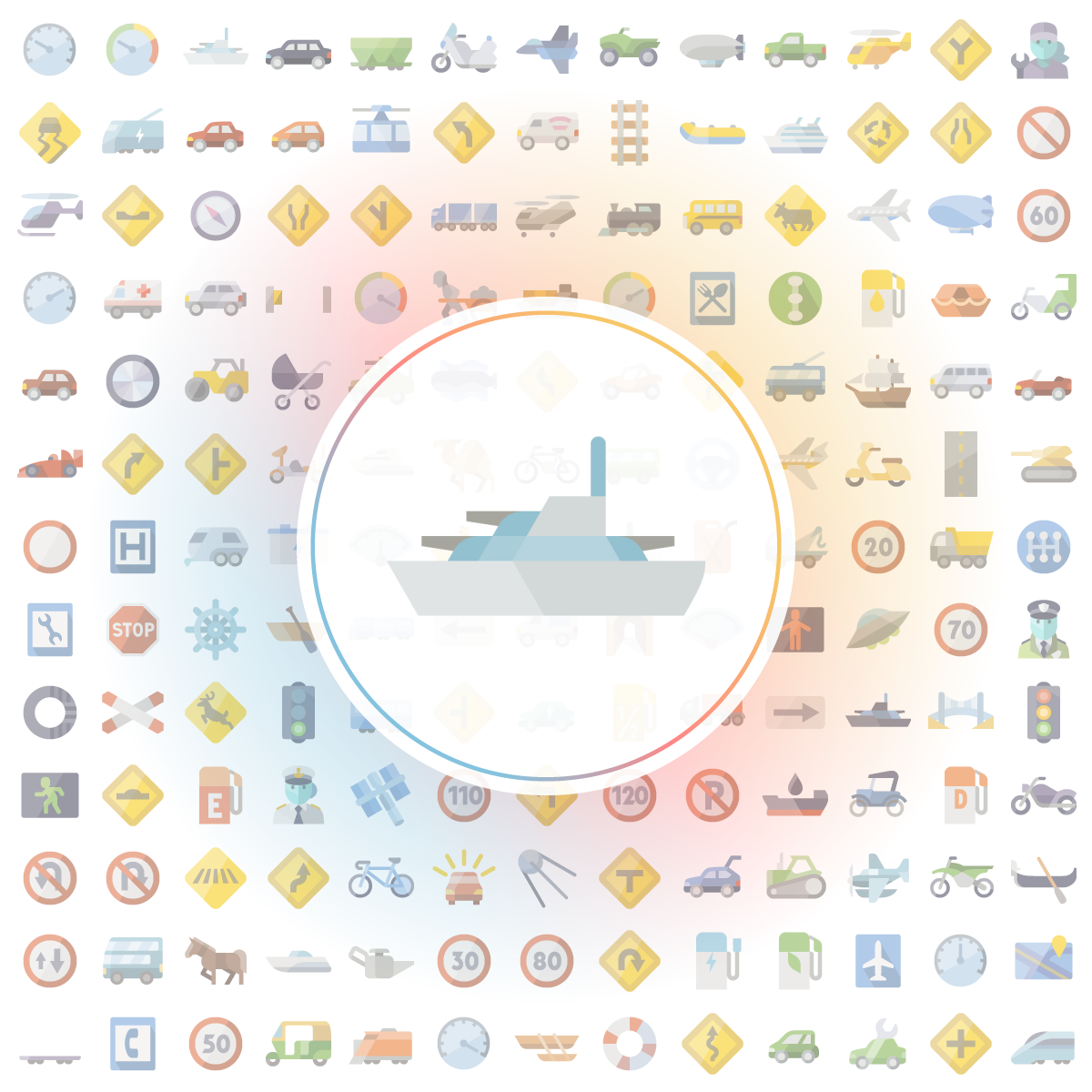 Battleship Icon - Iconshock