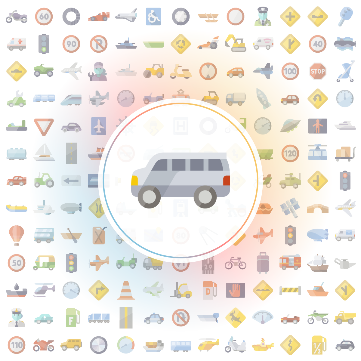 Van Icon - Iconshock