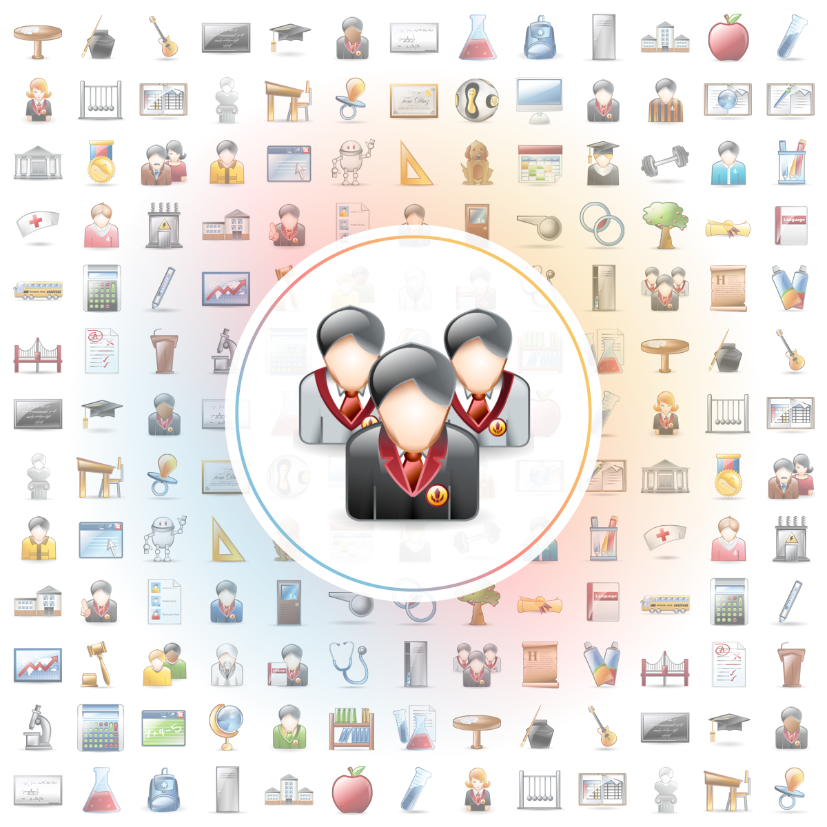 Classmate Icon - Iconshock