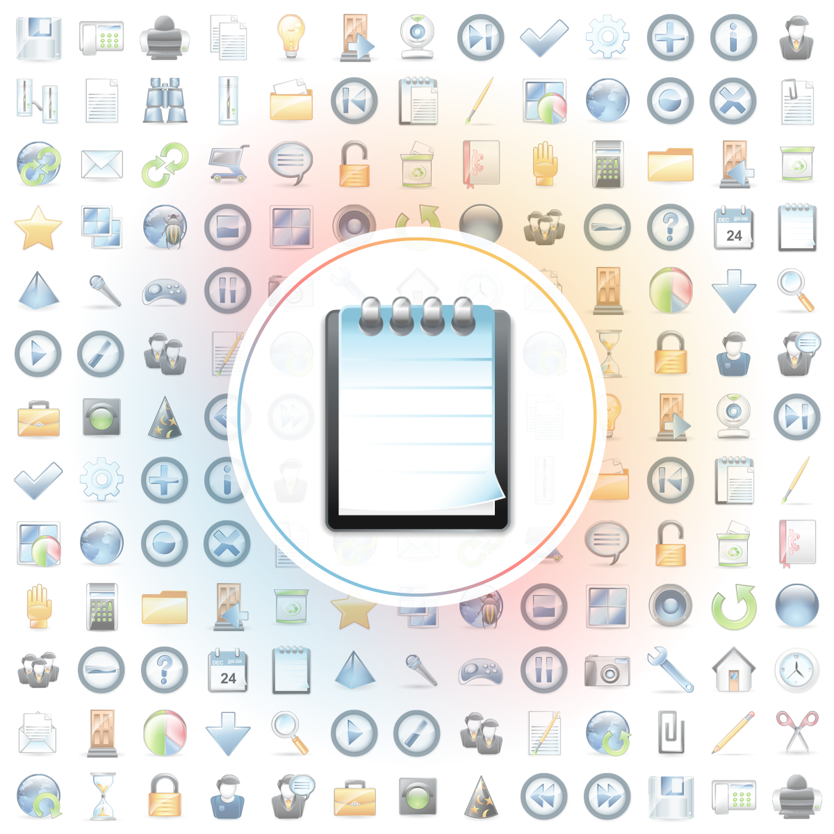 Notepad Icon - Iconshock
