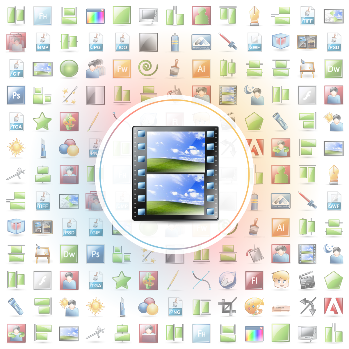 Frames Icon - Iconshock