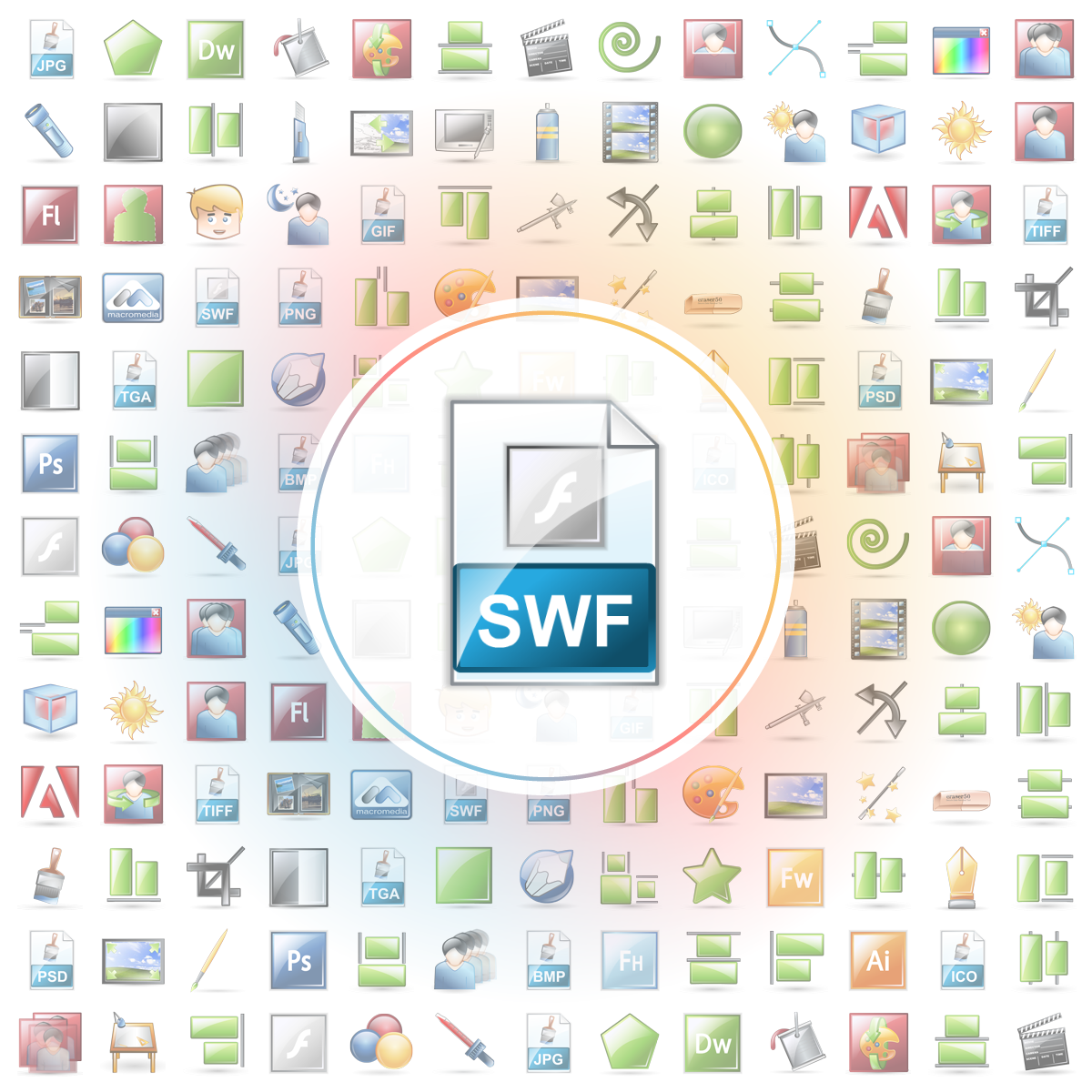 Swf Icon - Iconshock