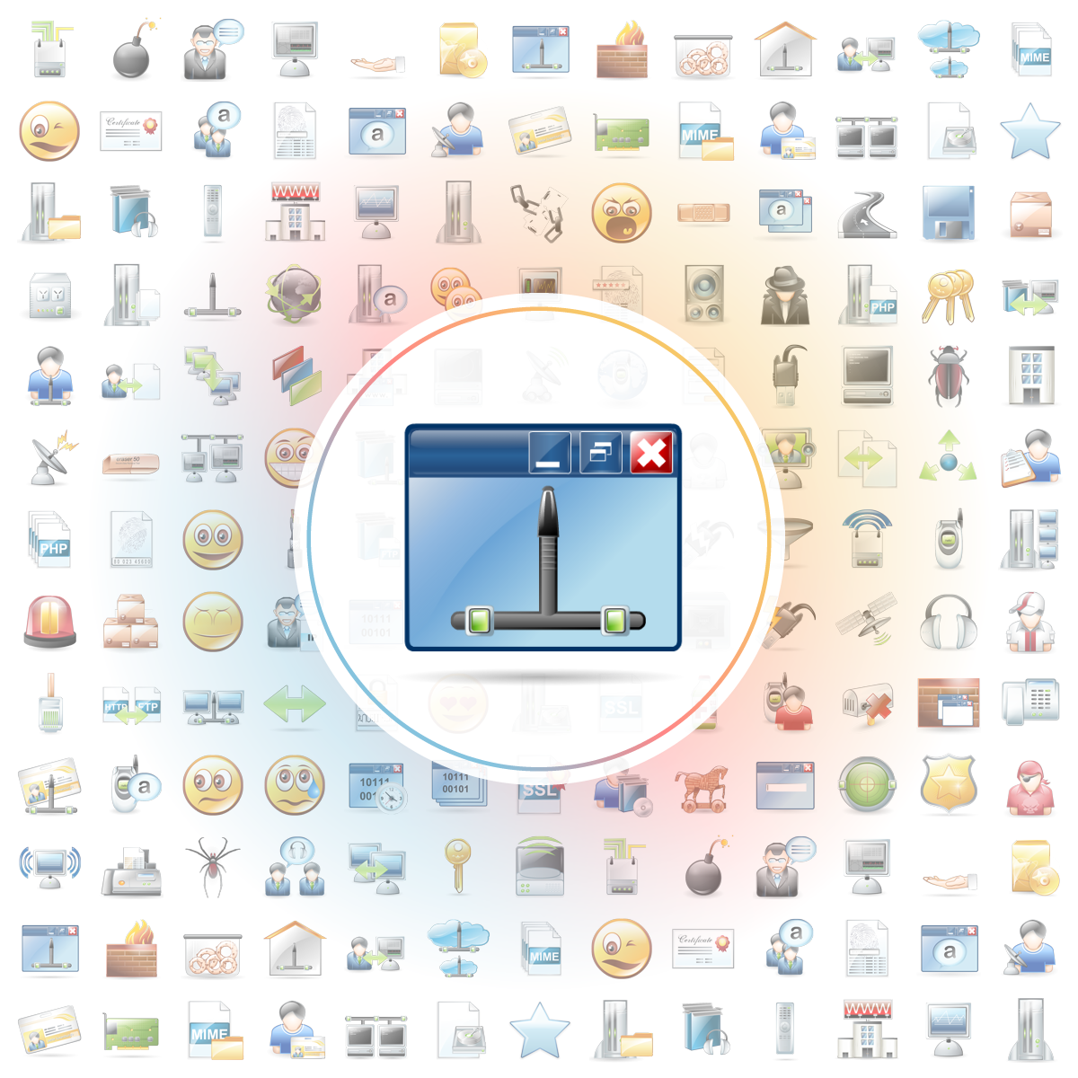 Datagram Icon - Iconshock