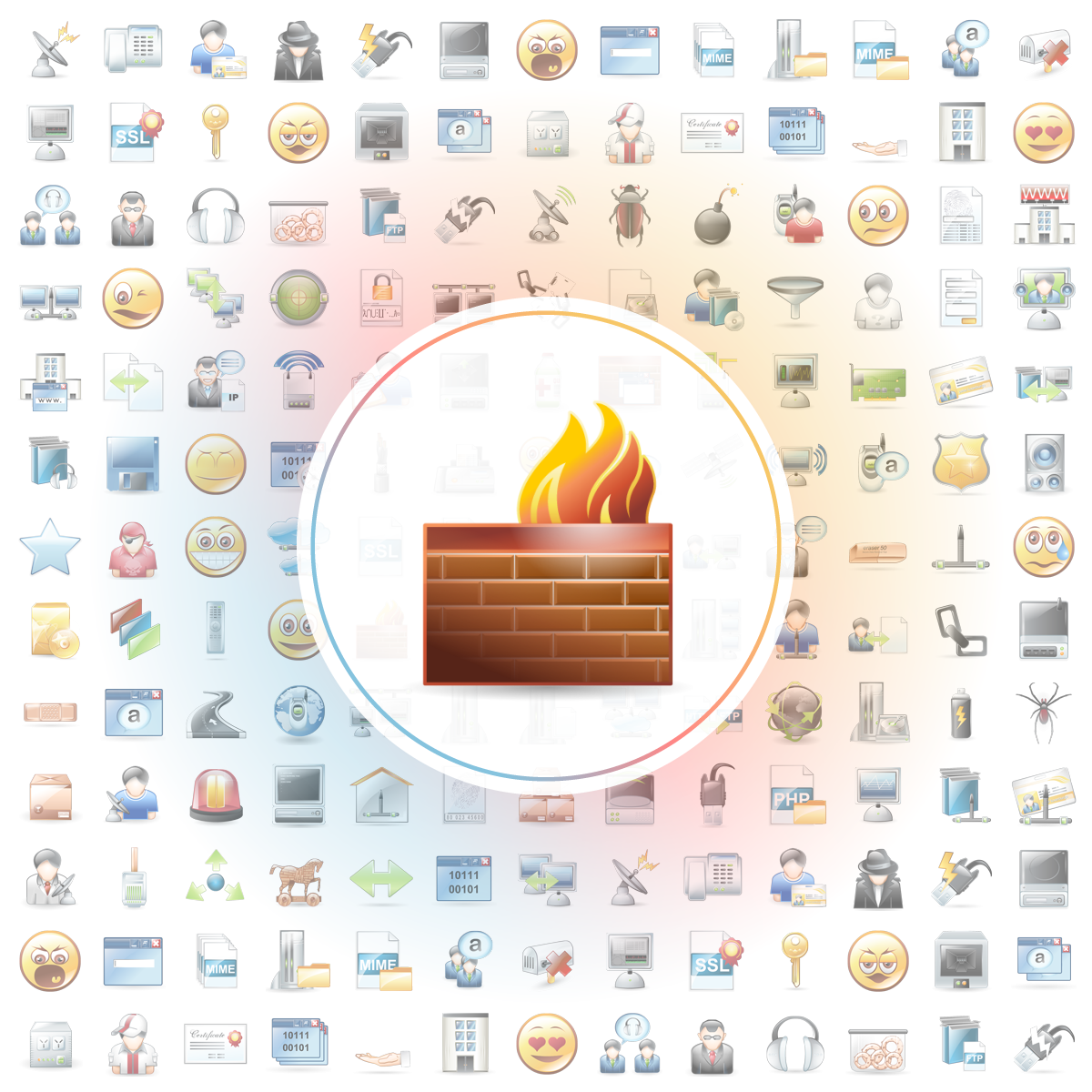 Firewall Icon - Iconshock