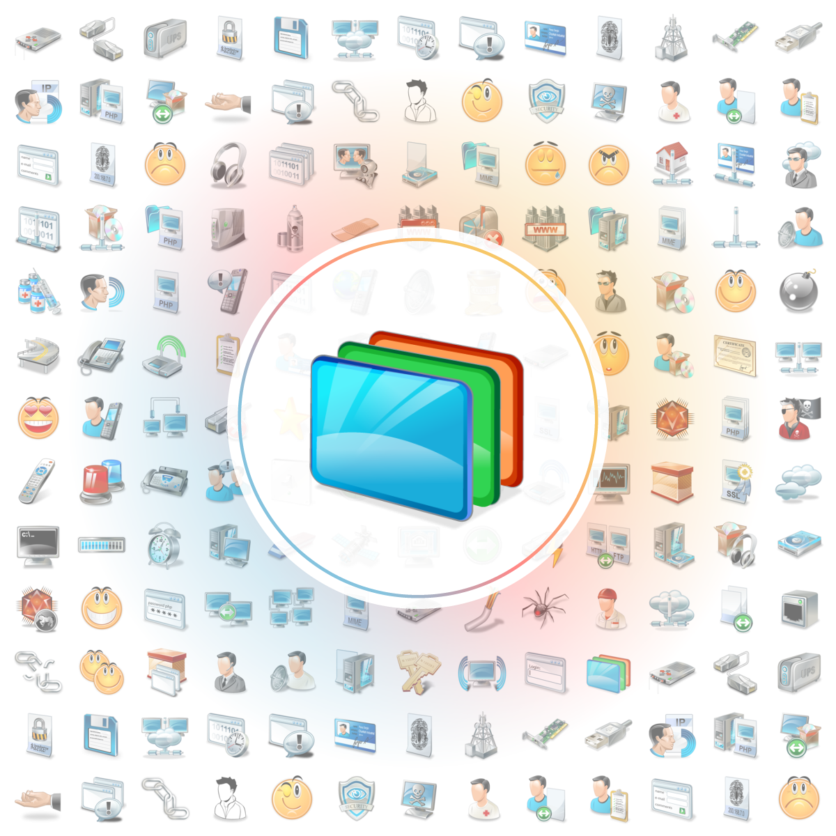 Osi model Icon - Iconshock