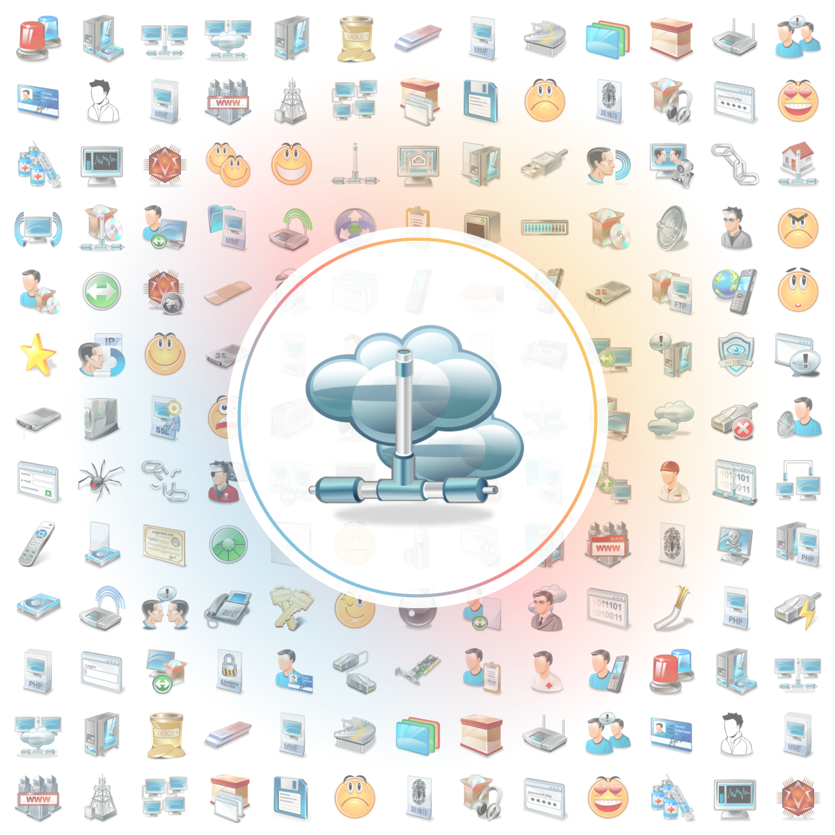 Subnet Icon - Iconshock