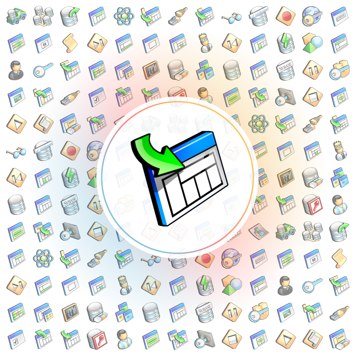 Insert table Icon - Iconshock