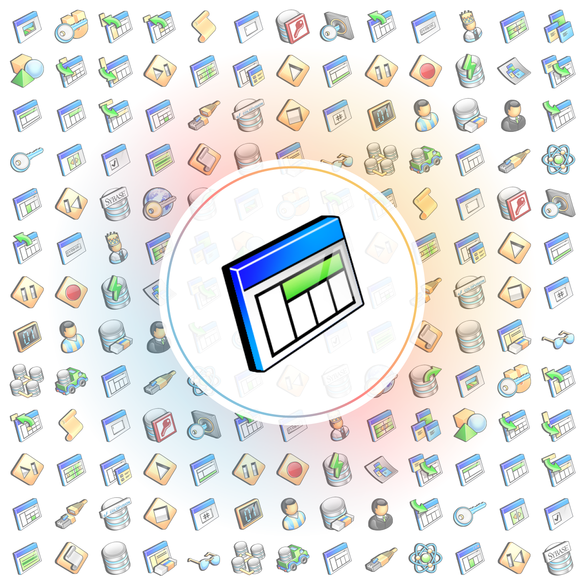 Row Icon - Iconshock