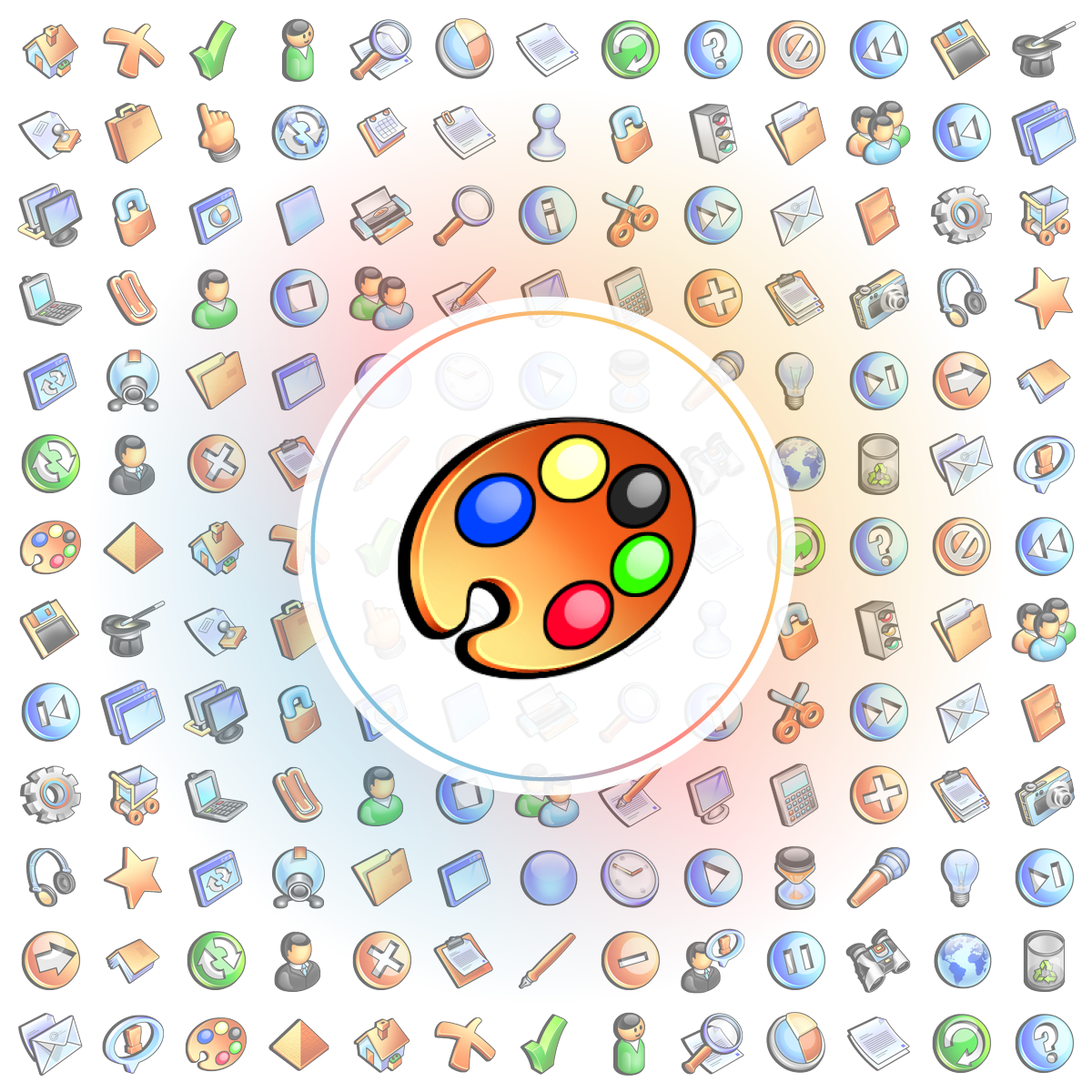 Paint Icon - Iconshock