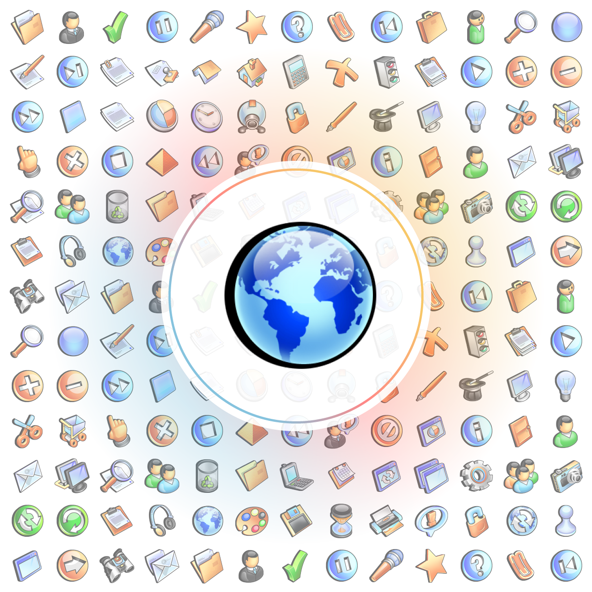 World Icon - Iconshock