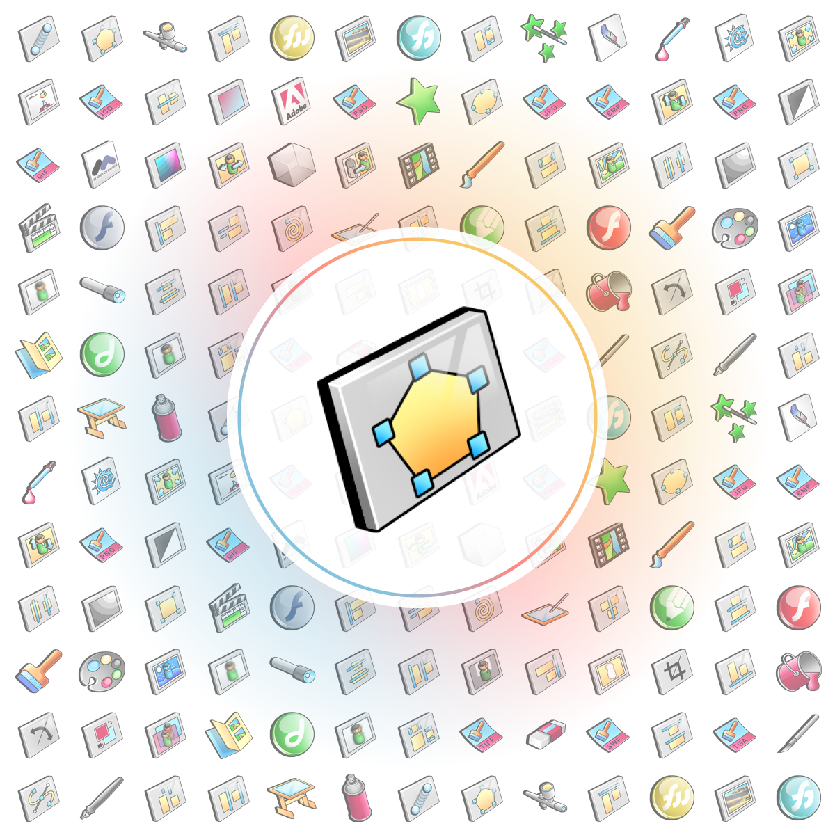 Polygon Icon - Iconshock