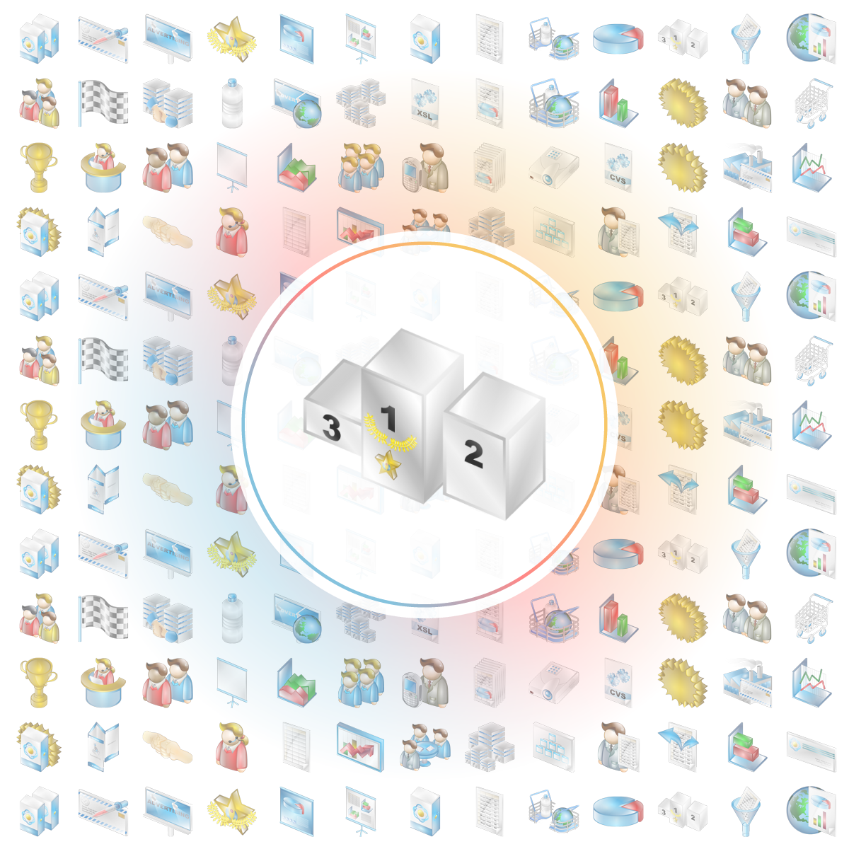 Positioning Icon - Iconshock