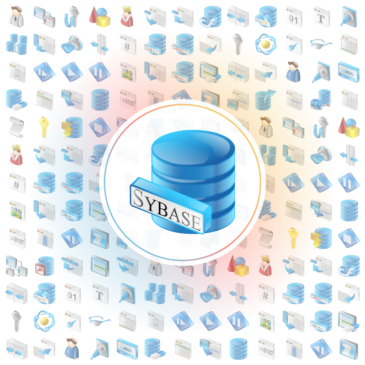 Sybase Icon - Iconshock