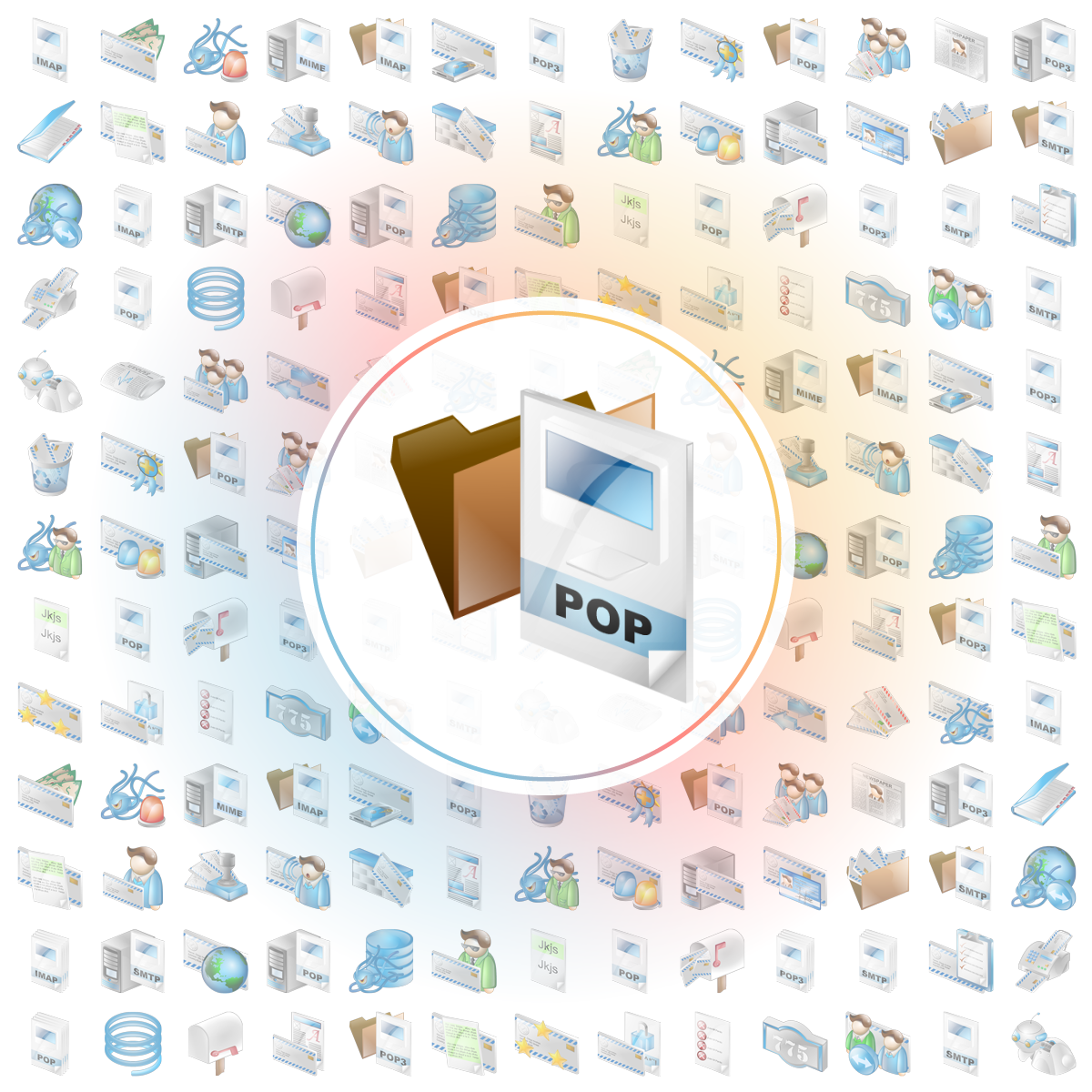 Pop folder Icon - Iconshock