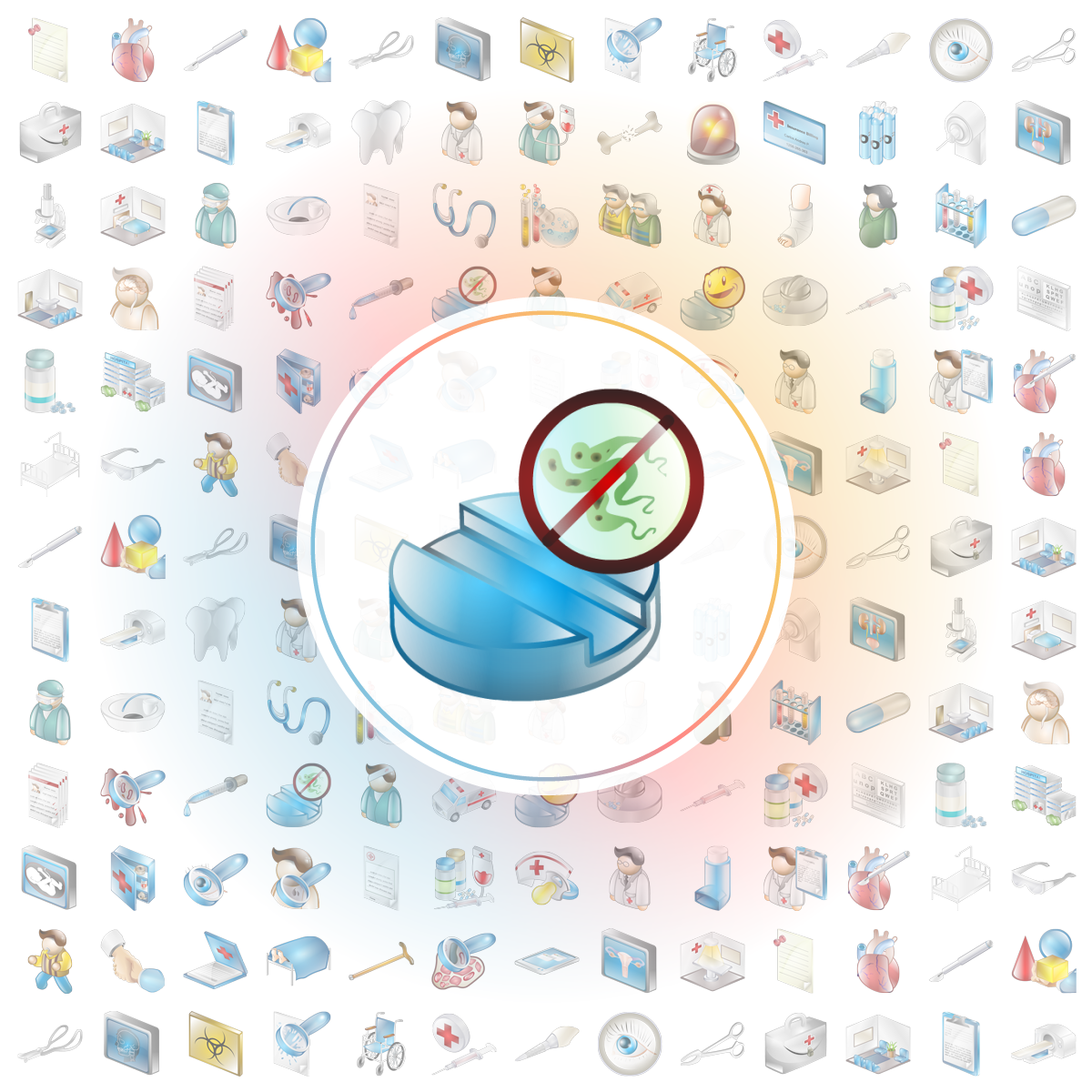 Antiparasitic Icon - Iconshock