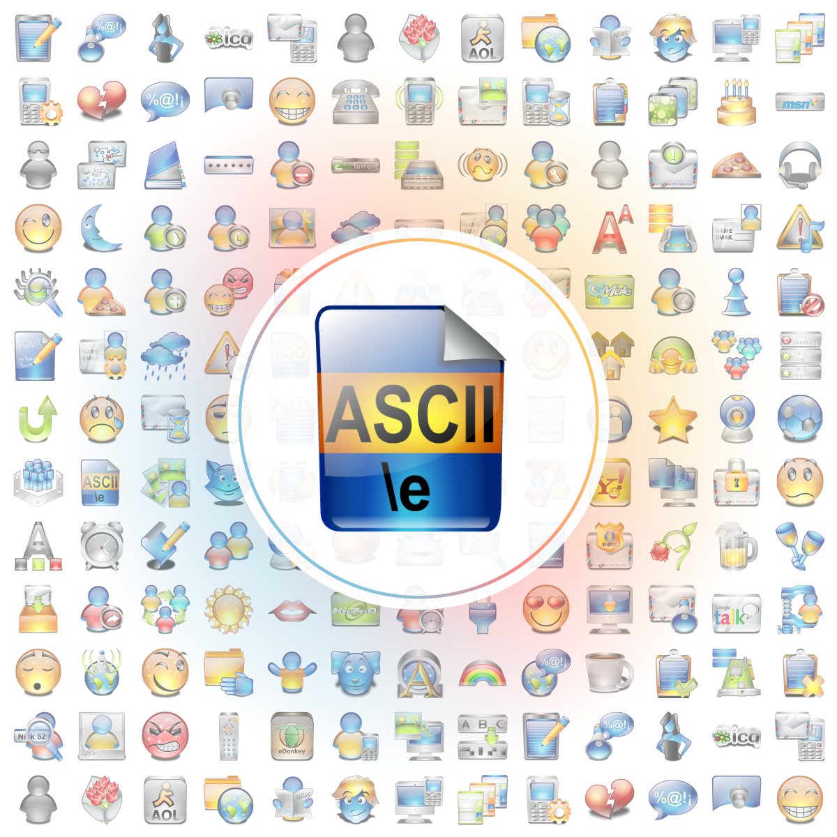 Ascii Icon - Iconshock