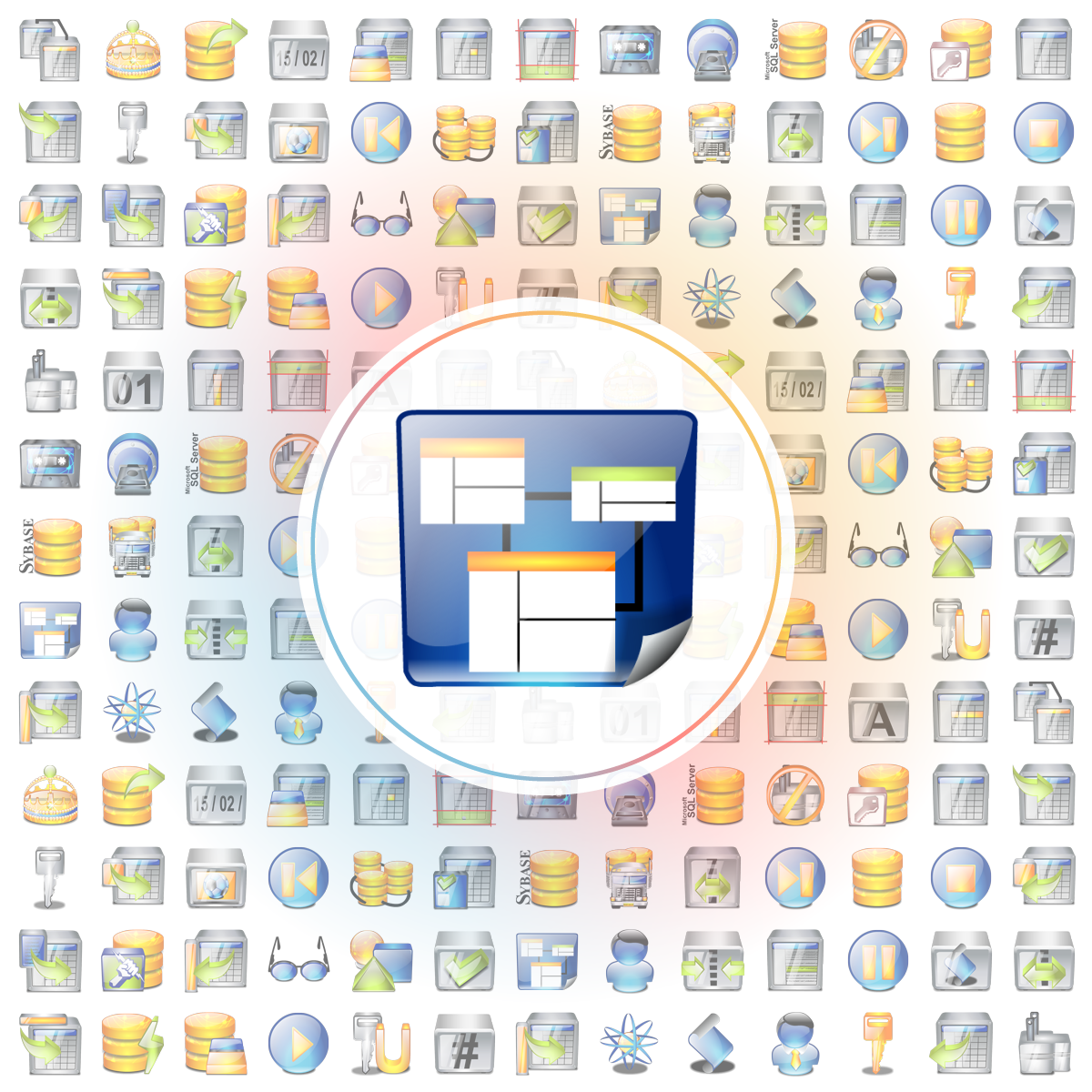 Entity relationship model Icon - Iconshock