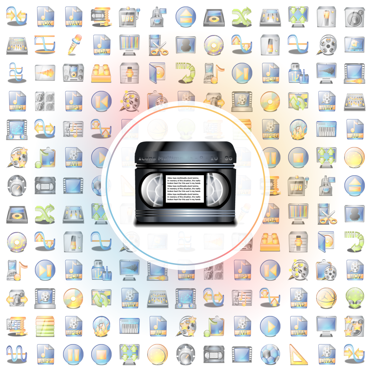Videotape Icon - Iconshock