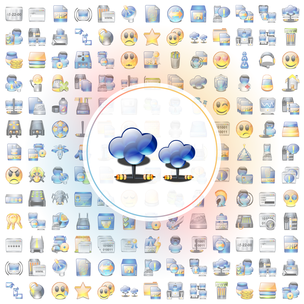 Subnet Icon - Iconshock