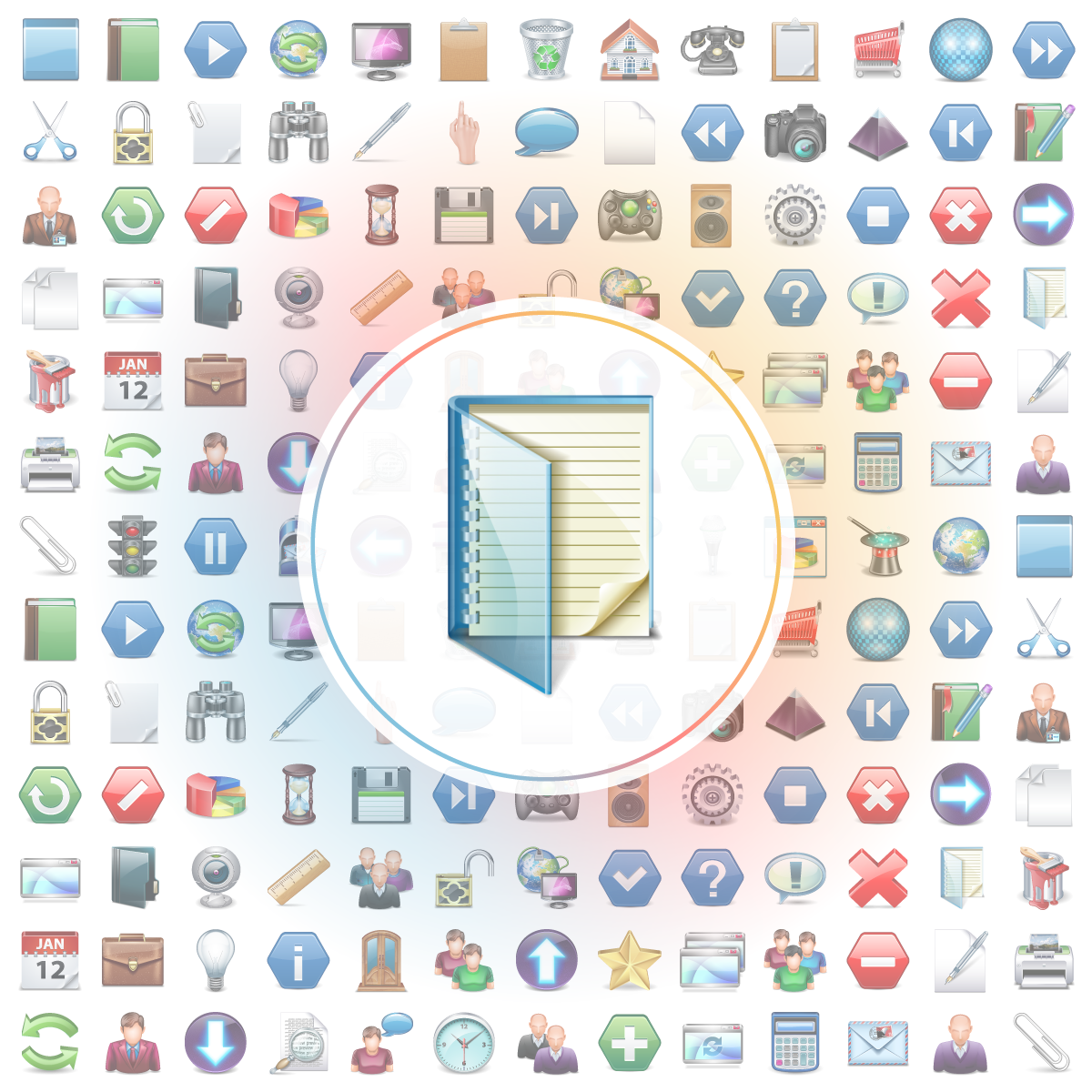 Notepad Icon - Iconshock