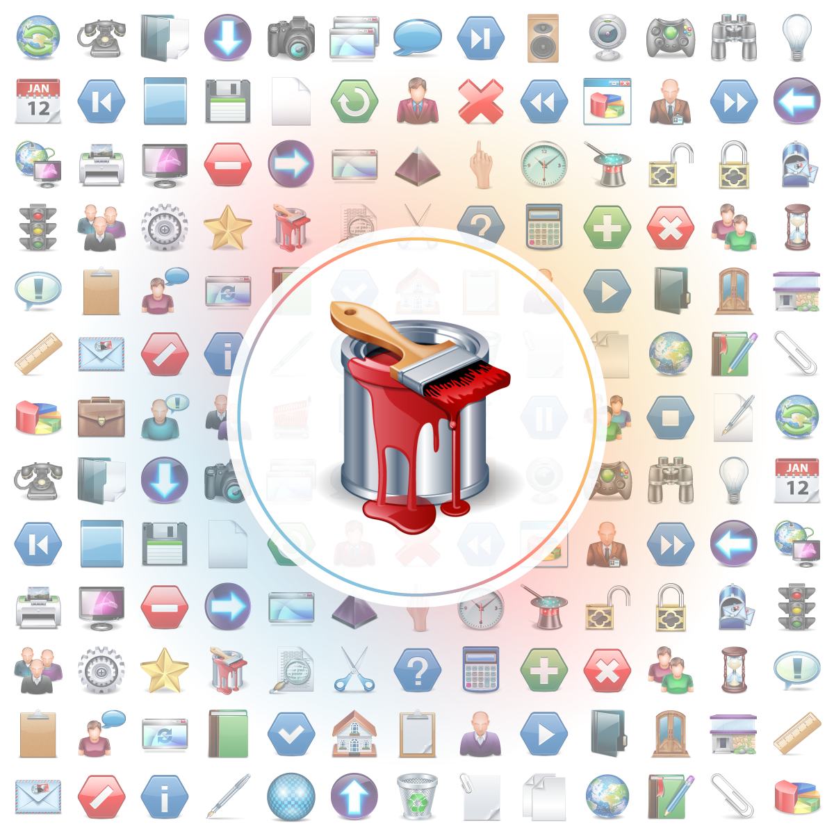 Paint Icon - Iconshock