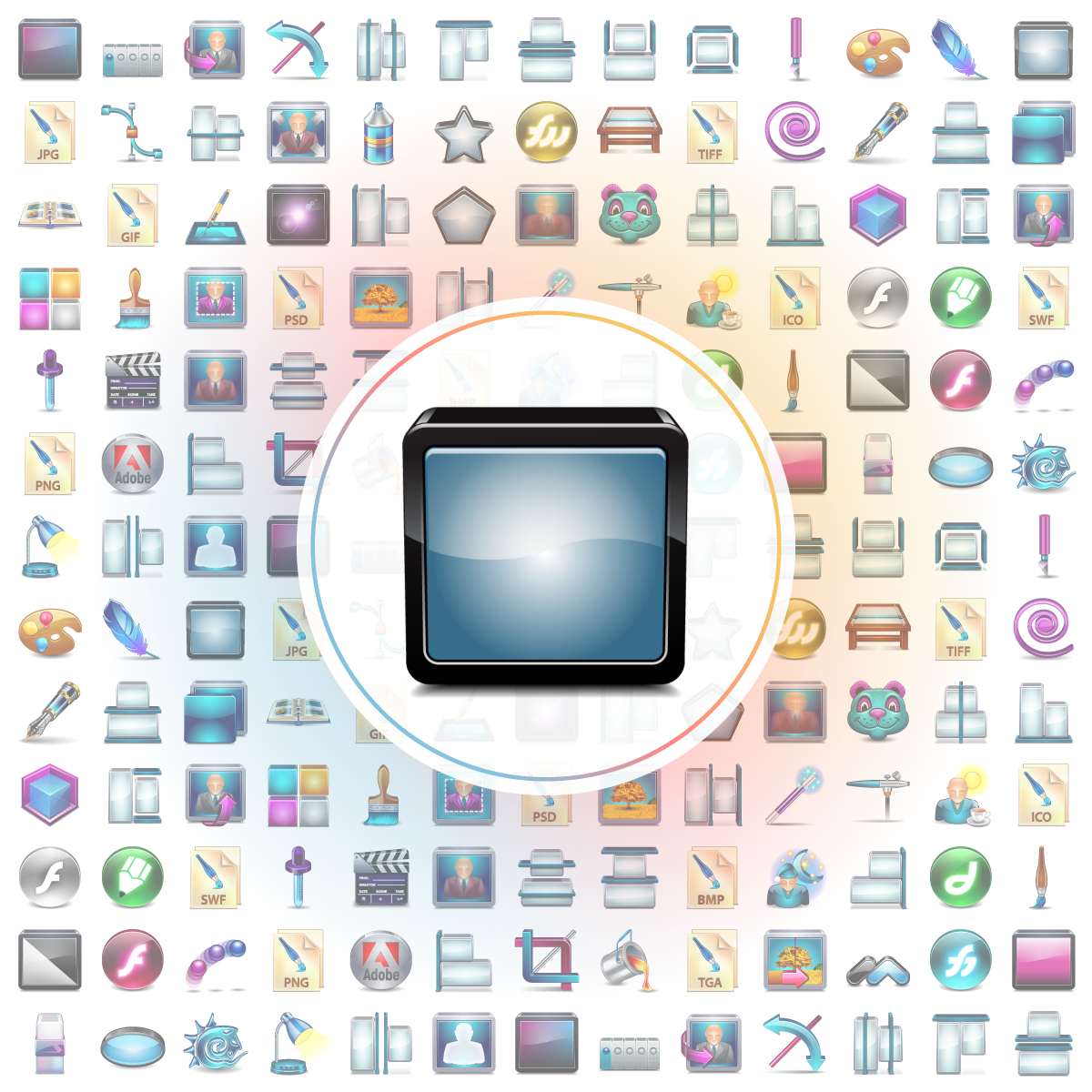 Square Icon - Iconshock