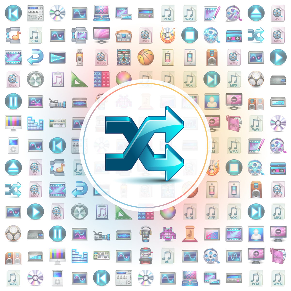 Shuffle Icon - Iconshock