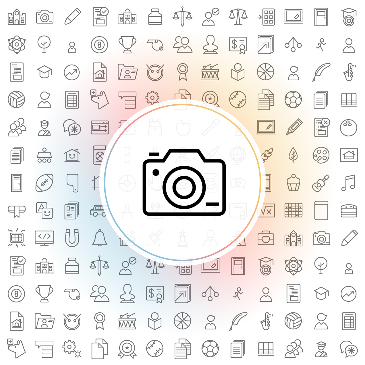 Pictorial representation Icons - Iconshock