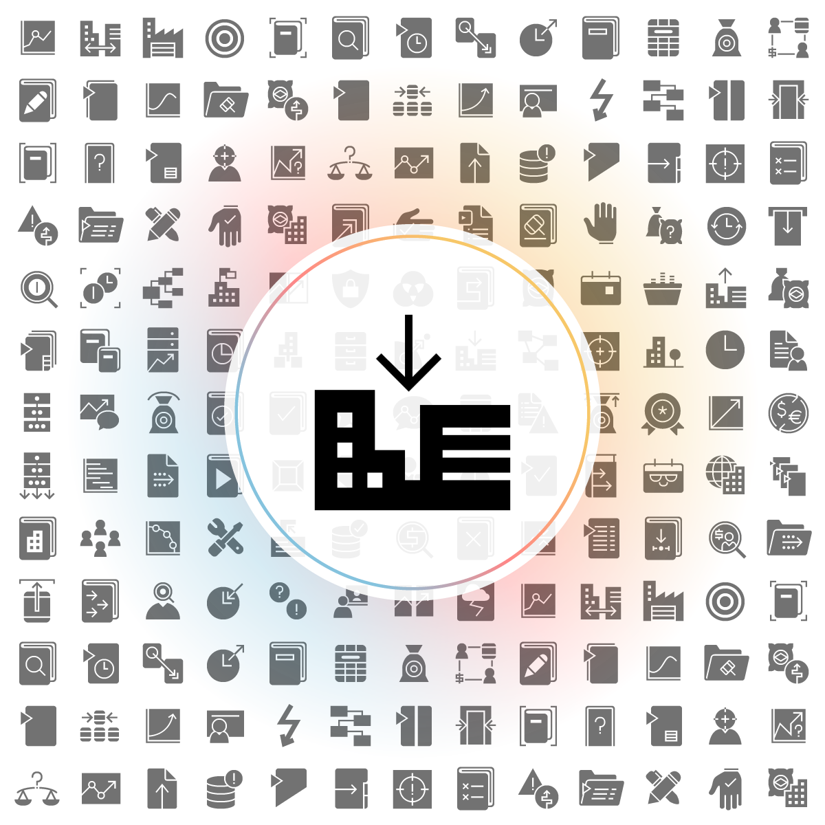 Insourcing Icon - Iconshock