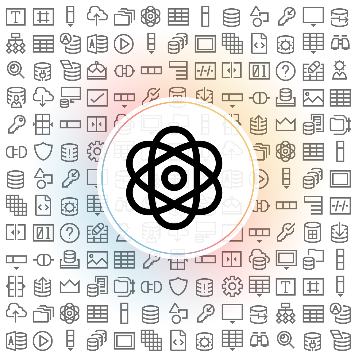 Atom Icon - Iconshock