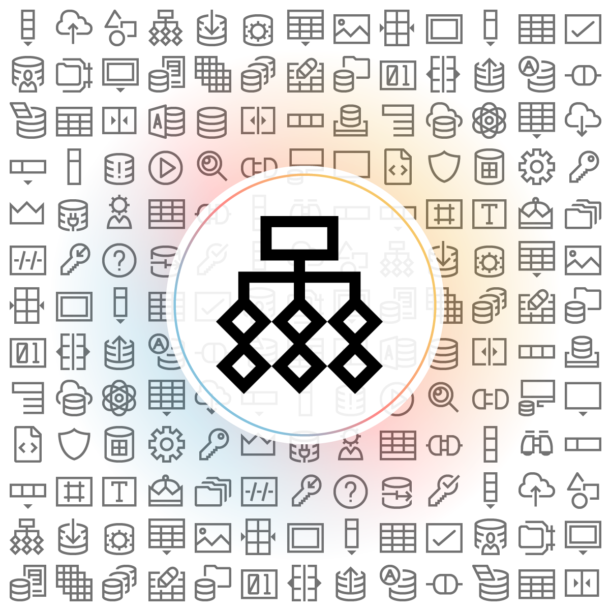 Entity relationship Icon - Iconshock