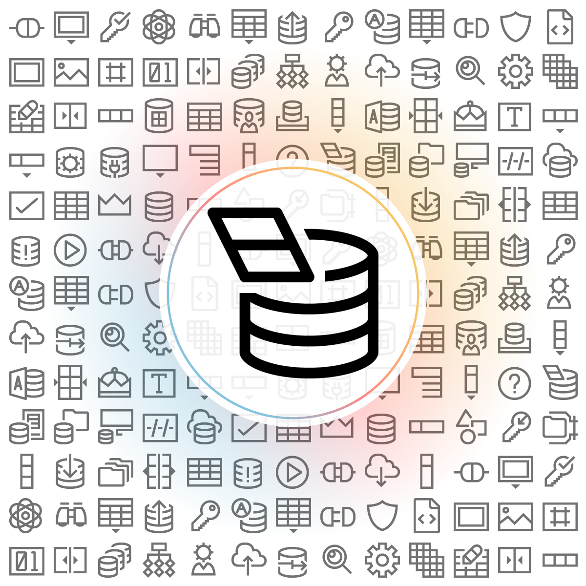 Erase database Icon - Iconshock