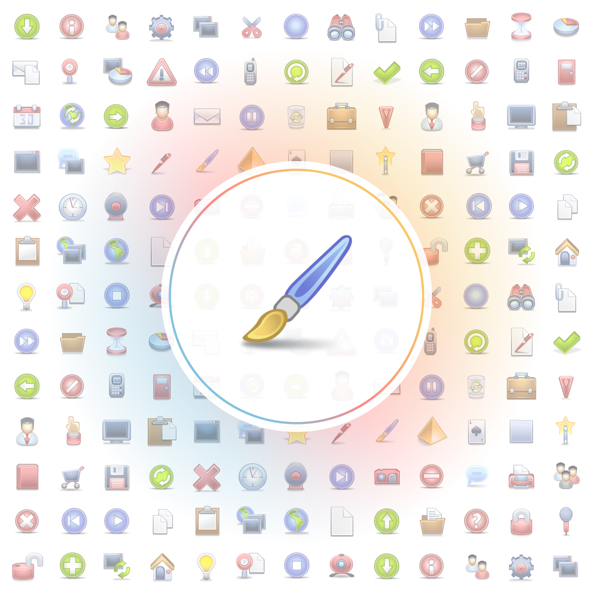 Paint Icon - Iconshock