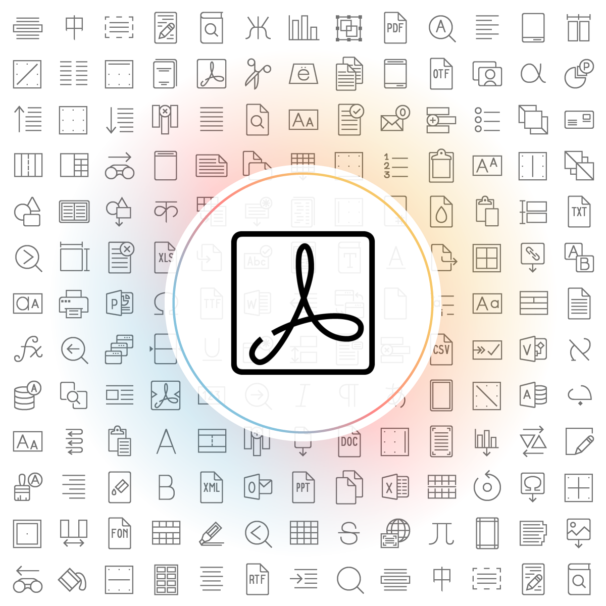 Pdf Icons - Iconshock