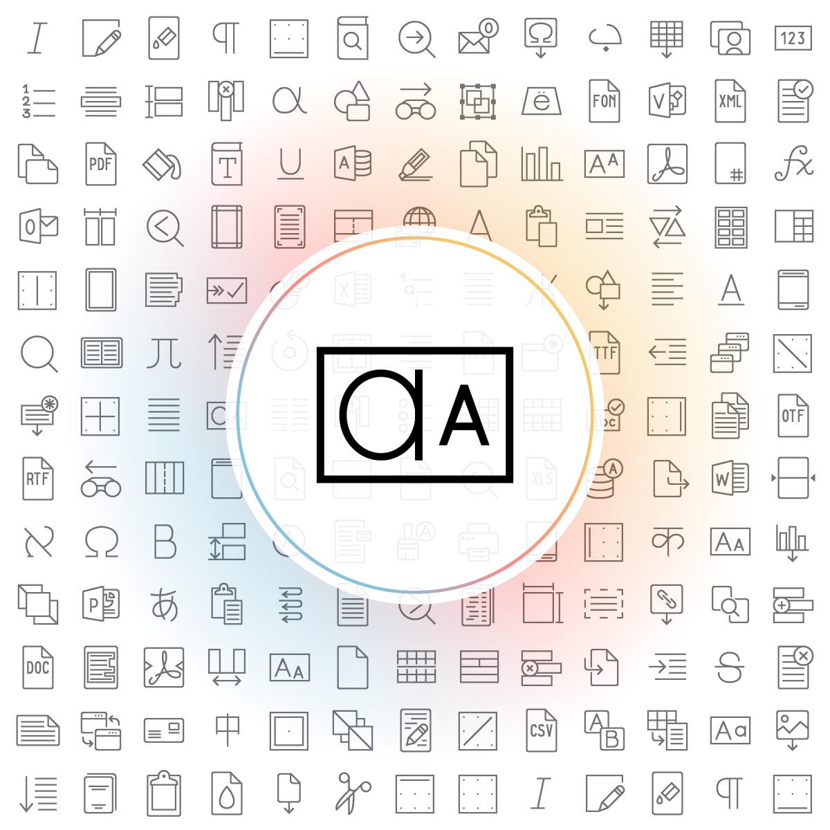 Lower case Icons - Iconshock