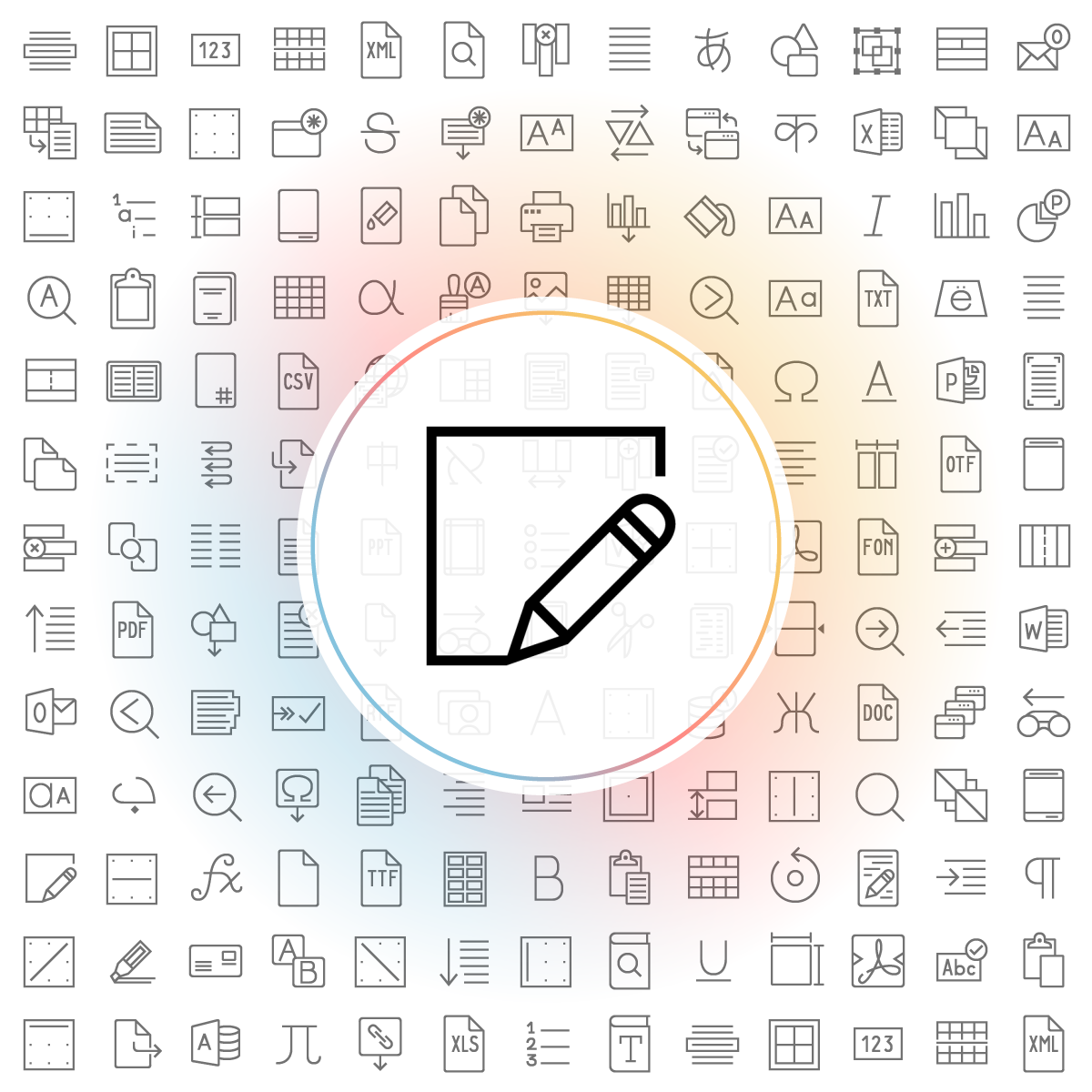 Drawing Icon - Iconshock