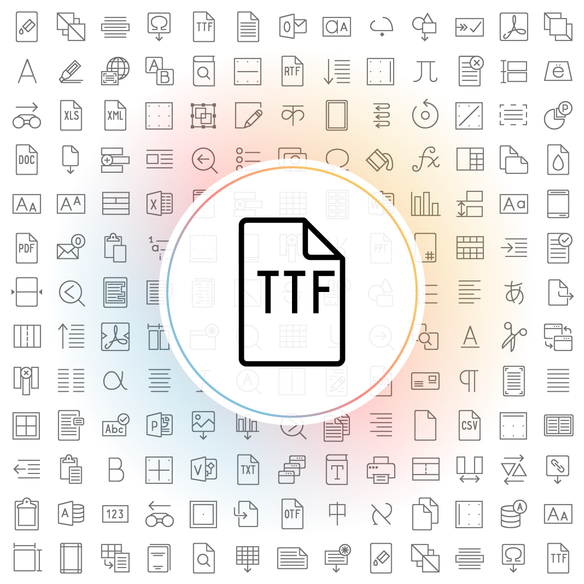 File format ttf Icons - Iconshock File format ttf Icons - Iconshock