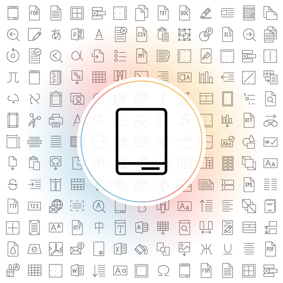 Footer Icons - Iconshock