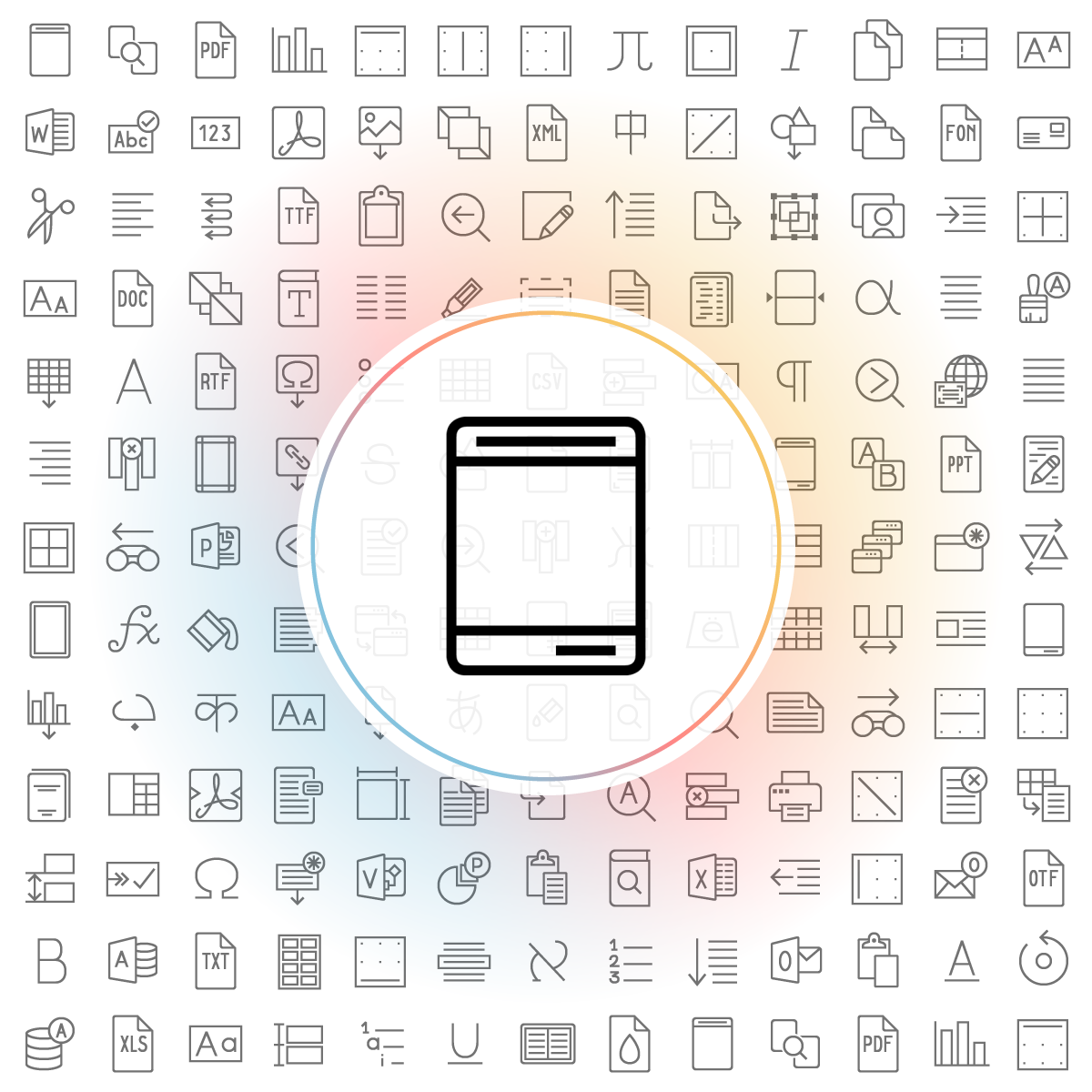 Header and footer Icons - Iconshock