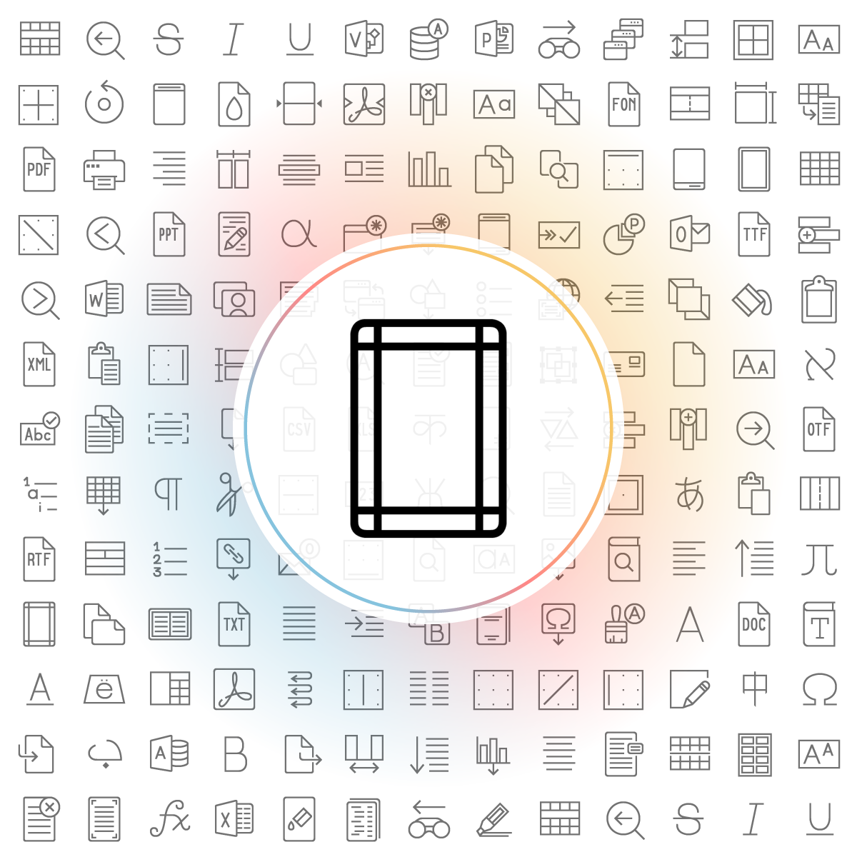 Border Icons - Iconshock