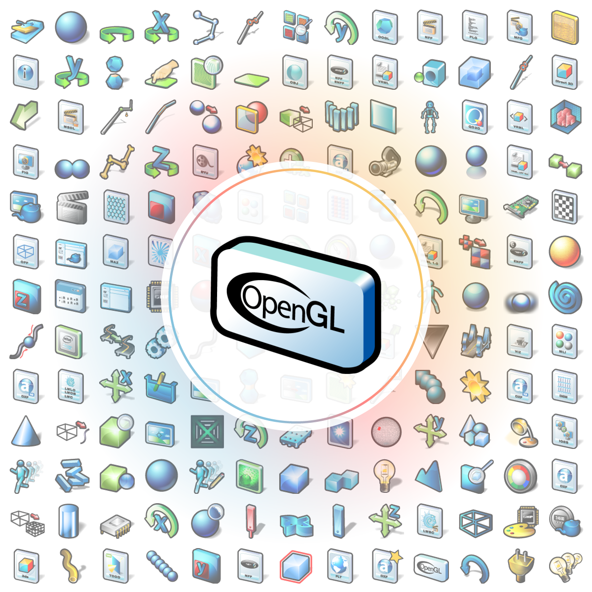 Opengl Icon - Iconshock